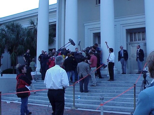 Bush V. Gore 10th Anniversary Photographs - Supreme Court