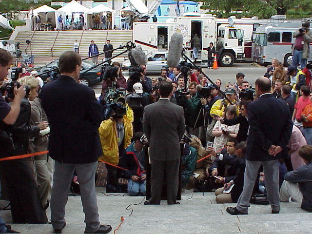 Bush V. Gore 10th Anniversary Photographs - Supreme Court
