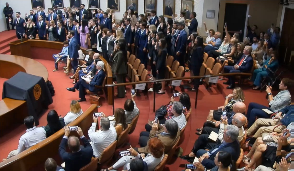 THIRD DCA INDUCTION CEREMONY FOR ADMISSION OF APPLICANTS TO THE FLORIDA ...