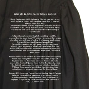 Why do judges wear black robes? - Supreme Court