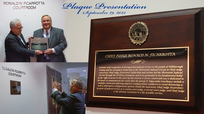 Chief Judge Recognition and Transition - Court News Florida